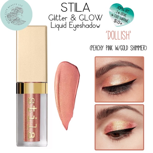 Stila | Makeup | Stila Glitter Glow Liquid Eyeshadow Dollish | Poshmark